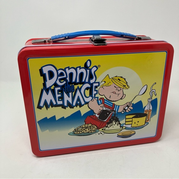 Bags | Vintage Dennis The Menace Metal Lunch Box | Poshmark